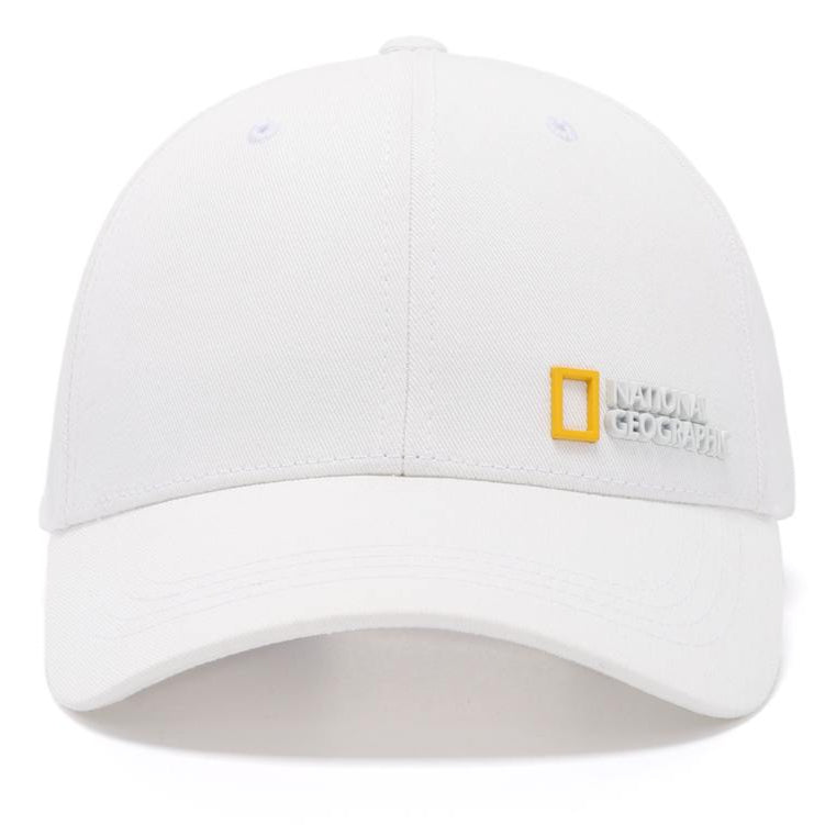 BUY Nat Geo Hat METAL LOGO CAP WHITE